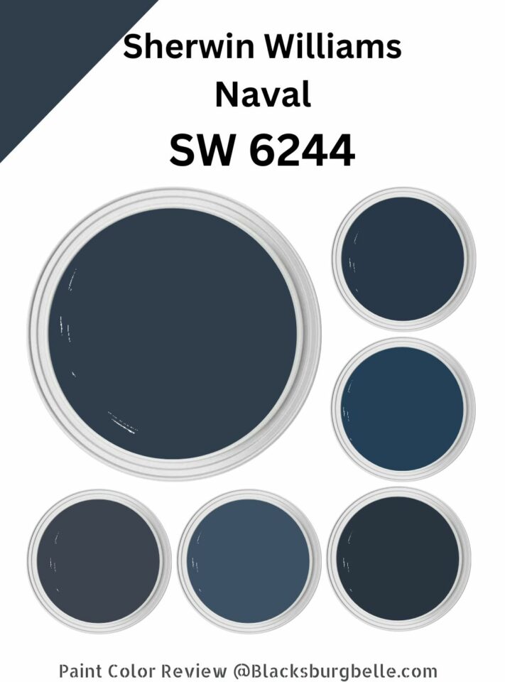 Sherwin Williams Naval (Palette, Coordinating & Inspirations) Sherwin Williams Naval (Palette, Coordinating & Inspirations)