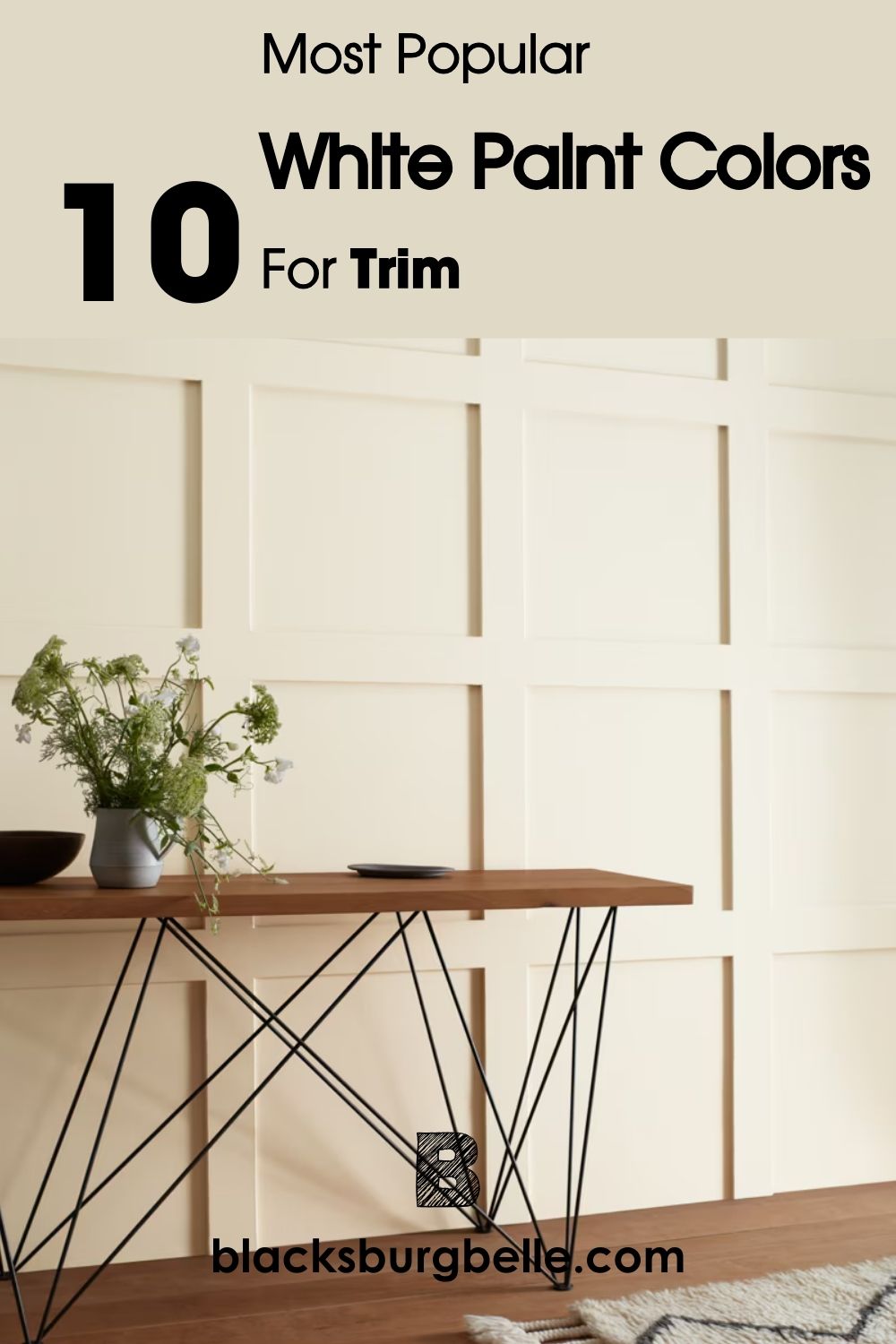 10 Perfect White Paint Colors for Trim