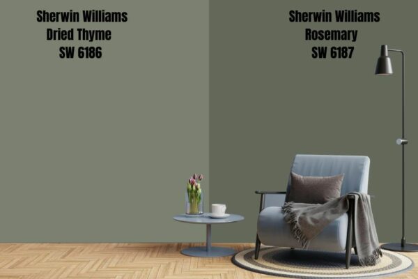 Sherwin Williams Dried Thyme (Palette, Coordinating & Inspirations)