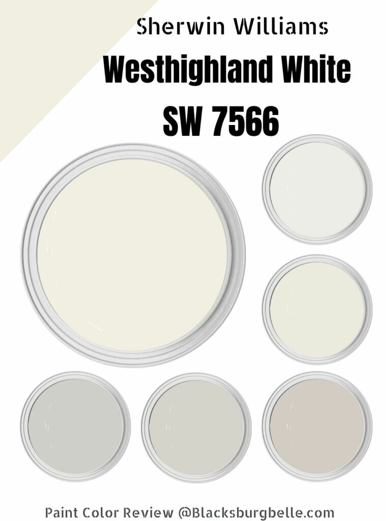 Sherwin Williams Westhighland White (Palette, Coordinating & Inspirations)