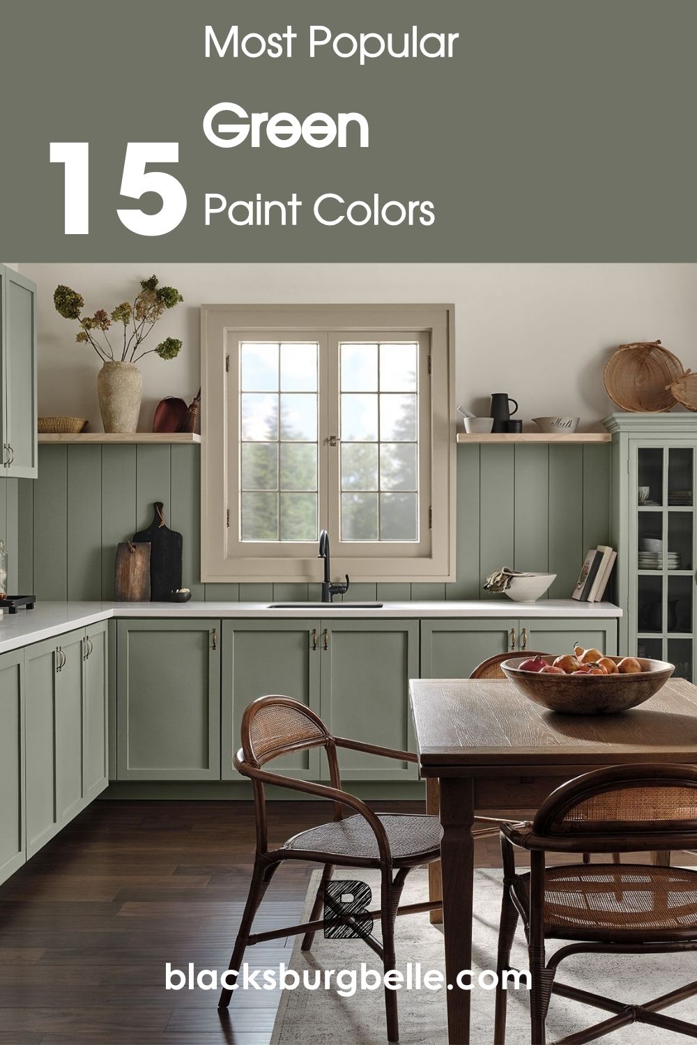 15 Popular Green Paint Colors: Warm, Neutral and More