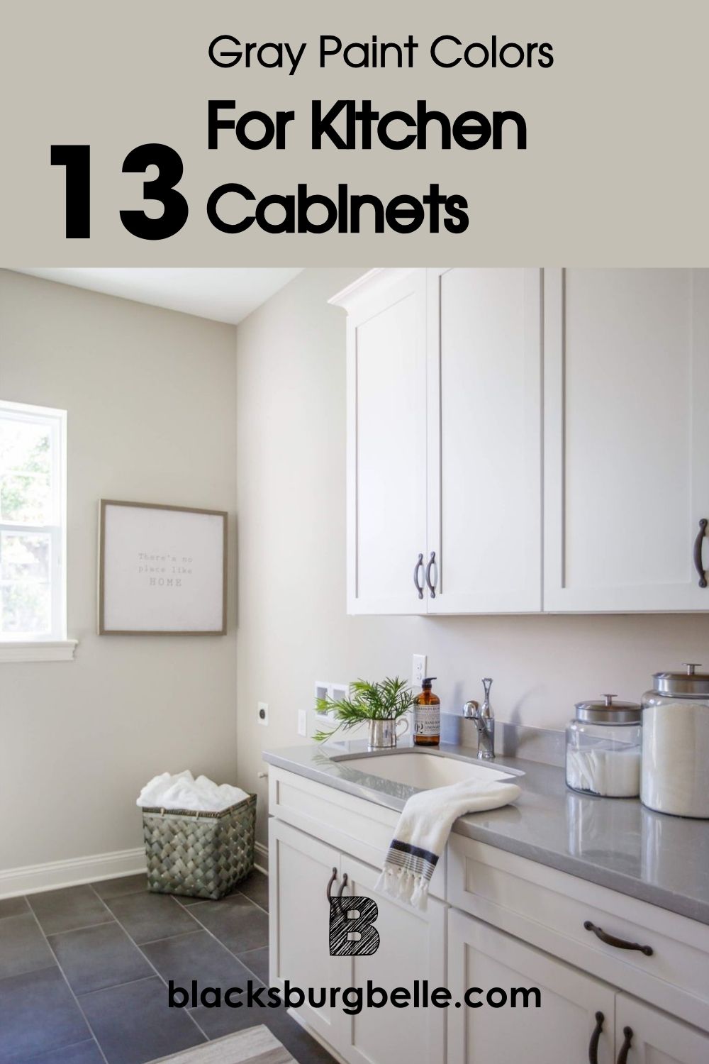 13 Best Gray Paint Colors for Kitchen Cabinets