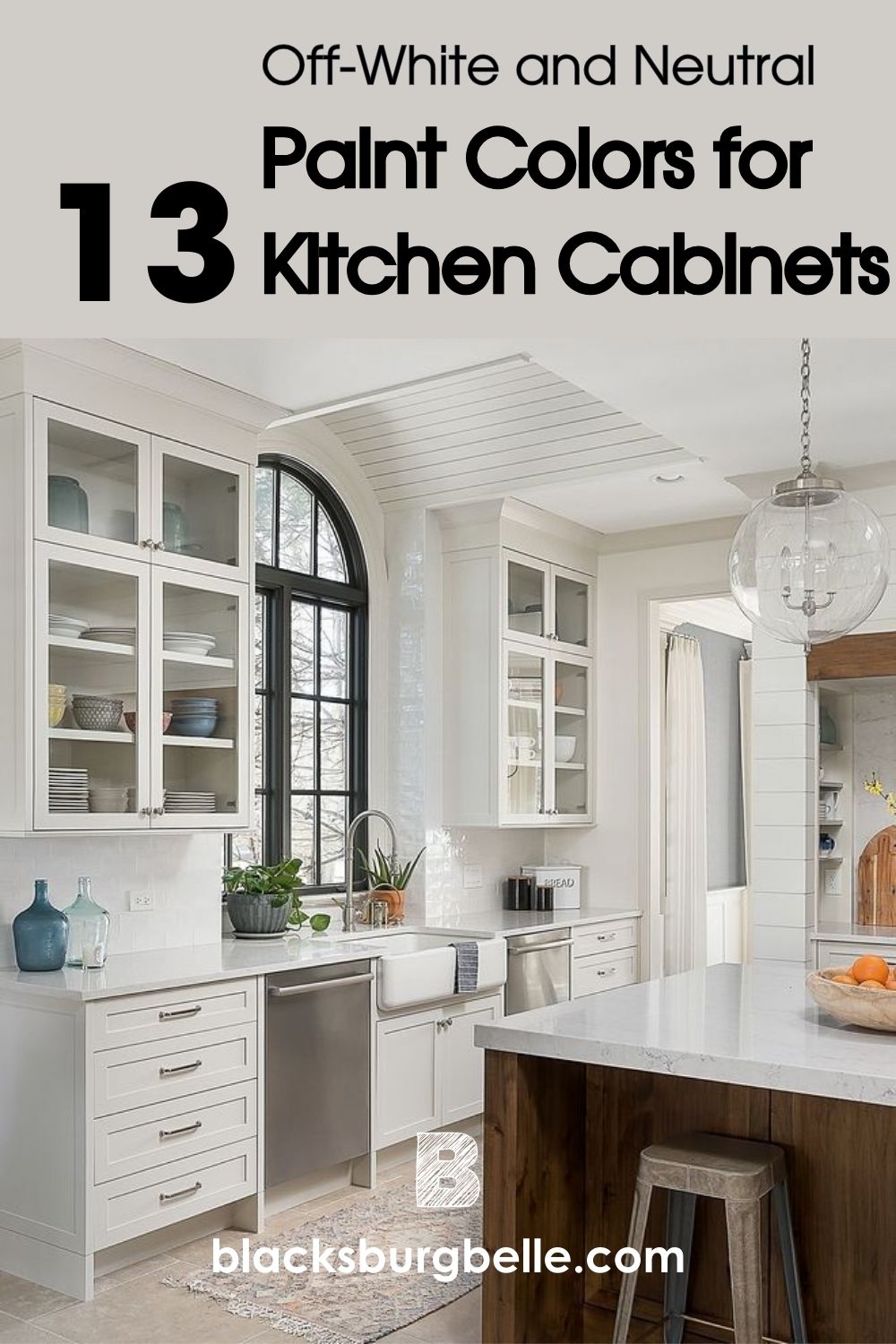 13 Best Off-White and Neutral Paint Colors for Kitchen Cabinets