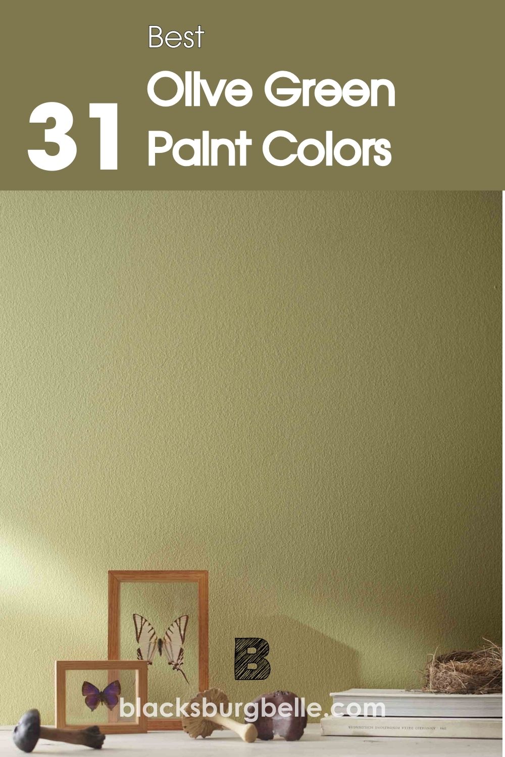 31 Best Olive Green Paint Colors