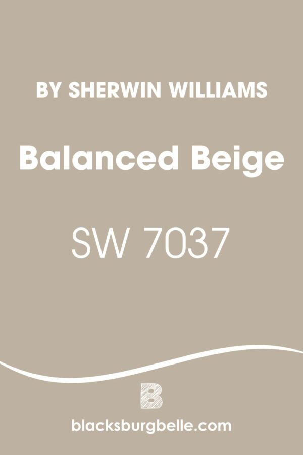 Sherwin Williams Balanced Beige SW 7037: Paint Color Review