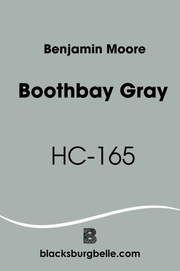 Benjamin Moore Boothbay Gray HC-165: Paint Color Review