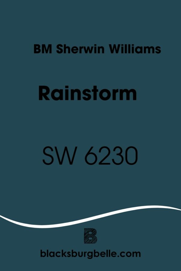 Sherwin Williams Rainstorm SW 6230: Paint Color Review
