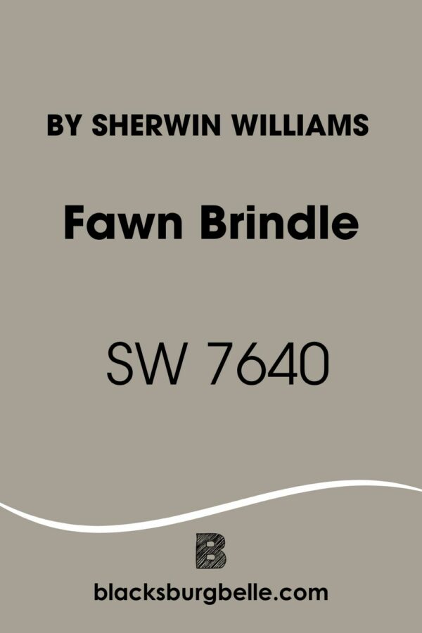 Sherwin Williams Fawn Brindle SW 7640: Review & Inspiration