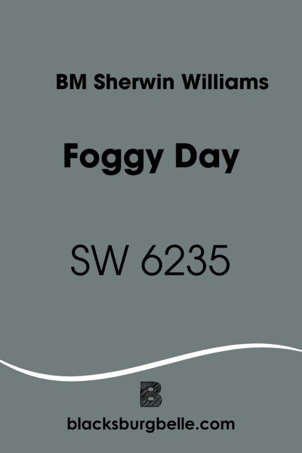 Sherwin Williams Foggy Day SW 6235: Paint Color Review