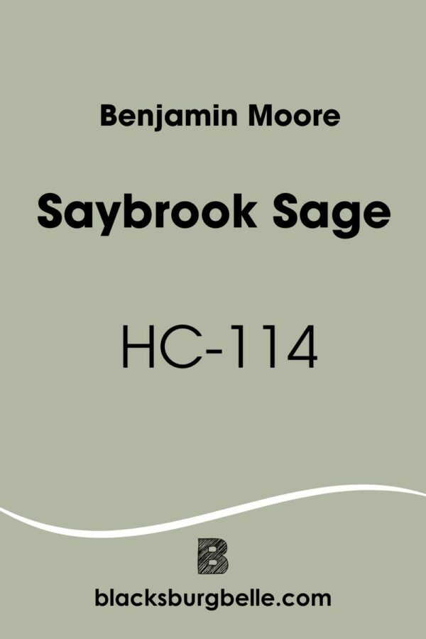 Benjamin Moore Saybrook Sage HC-114: Paint Color Review